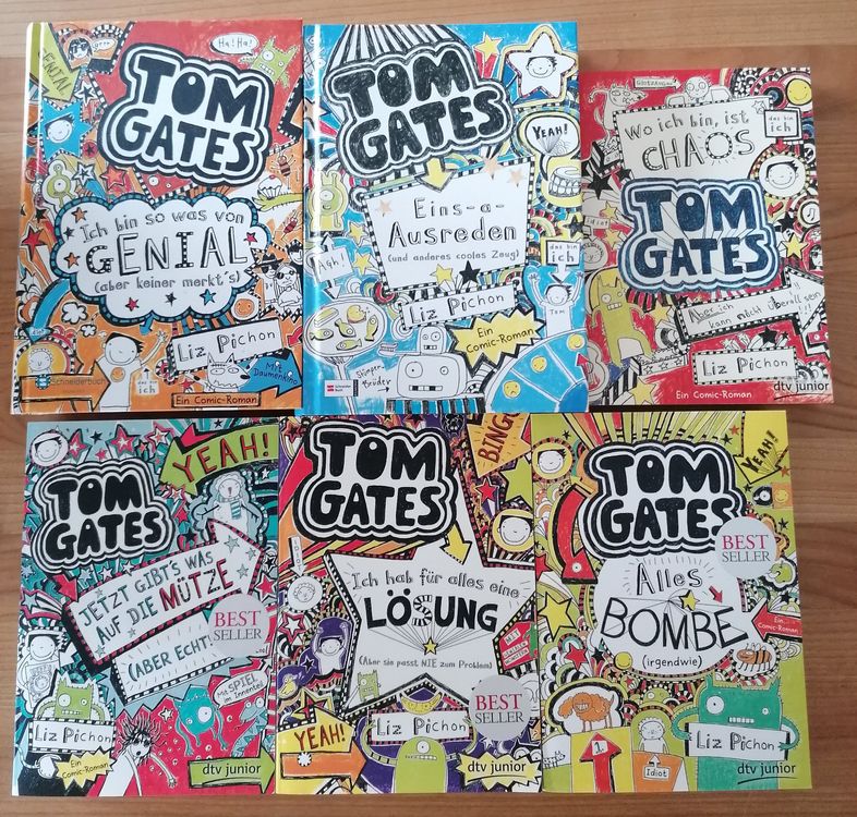 Tom Gates, Band 1-6 | Kaufen auf Ricardo