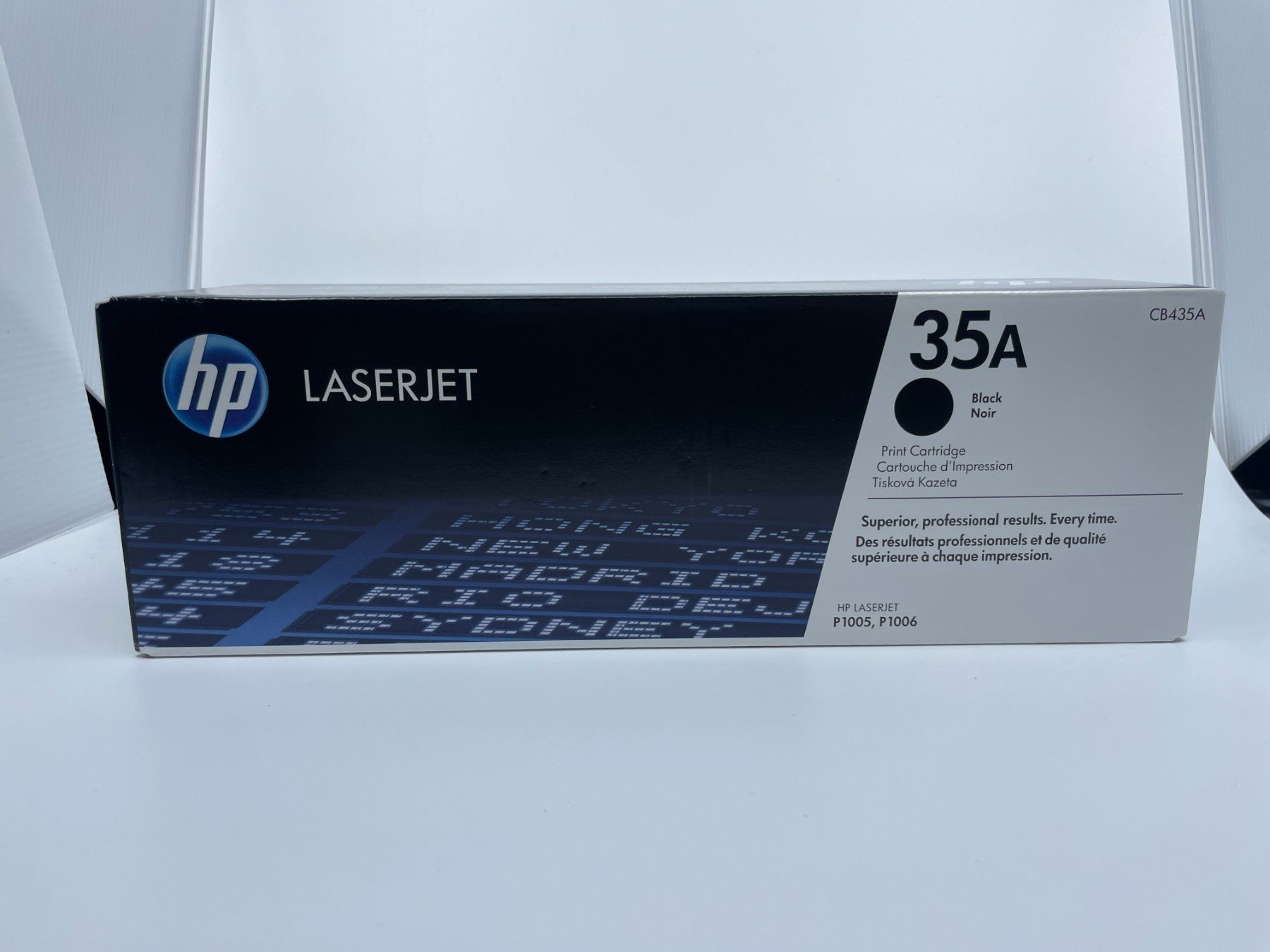 HP 35A Schwarz Original LaserJet Tonerkartusche CB435A NEU (Neu und ...