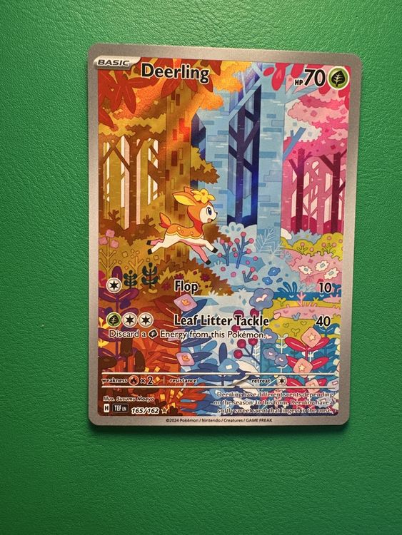 Pokemon Illustration Rare Fullart Wunderschön Deerling Top (Neu (gemäss ...
