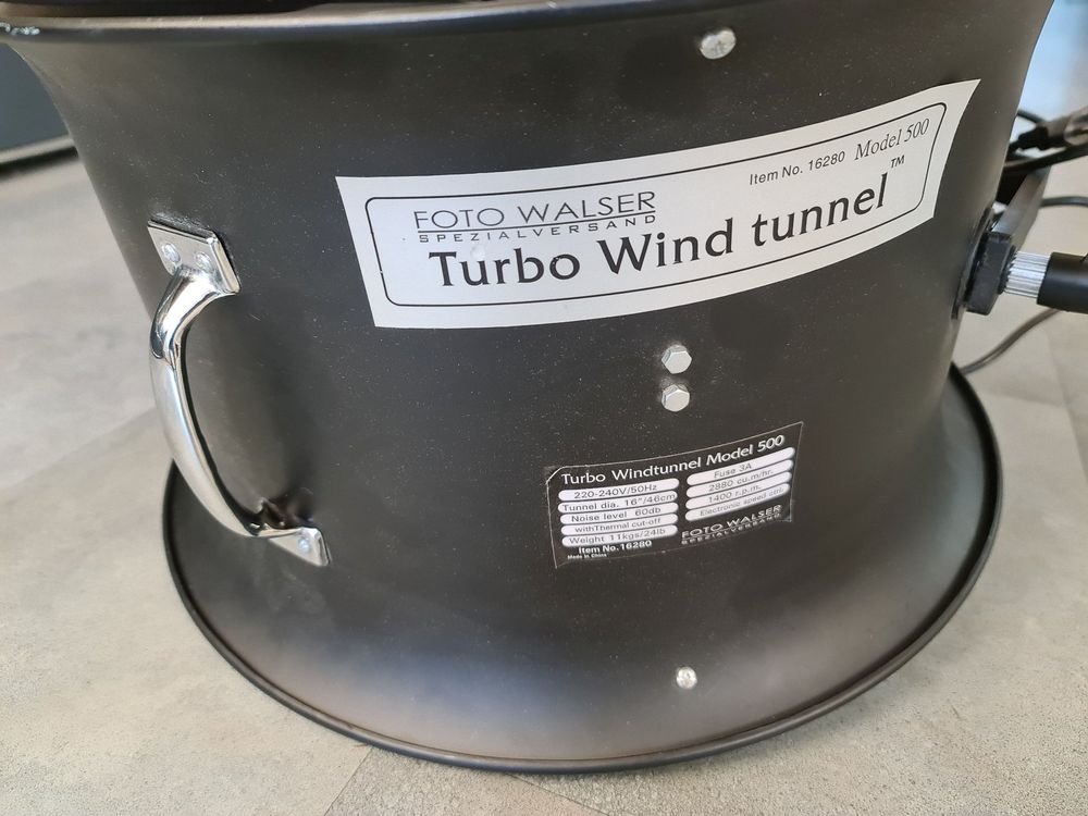 Fotostudio Ventilator "Turbo Windtunnel Model 500" (Gebraucht) in ...