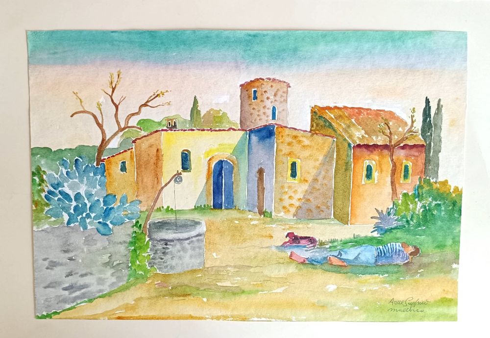 5 Aquarelle Landschaften Arne Siegfried (Gebraucht) in Neuhausen am Rheinfall für CHF 150 – nur ...