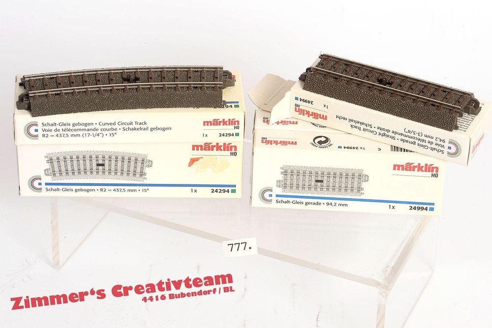 5 Märklin C Schaltgleis 24994 / 24294 (Neu (gemäss Beschreibung)) in ...