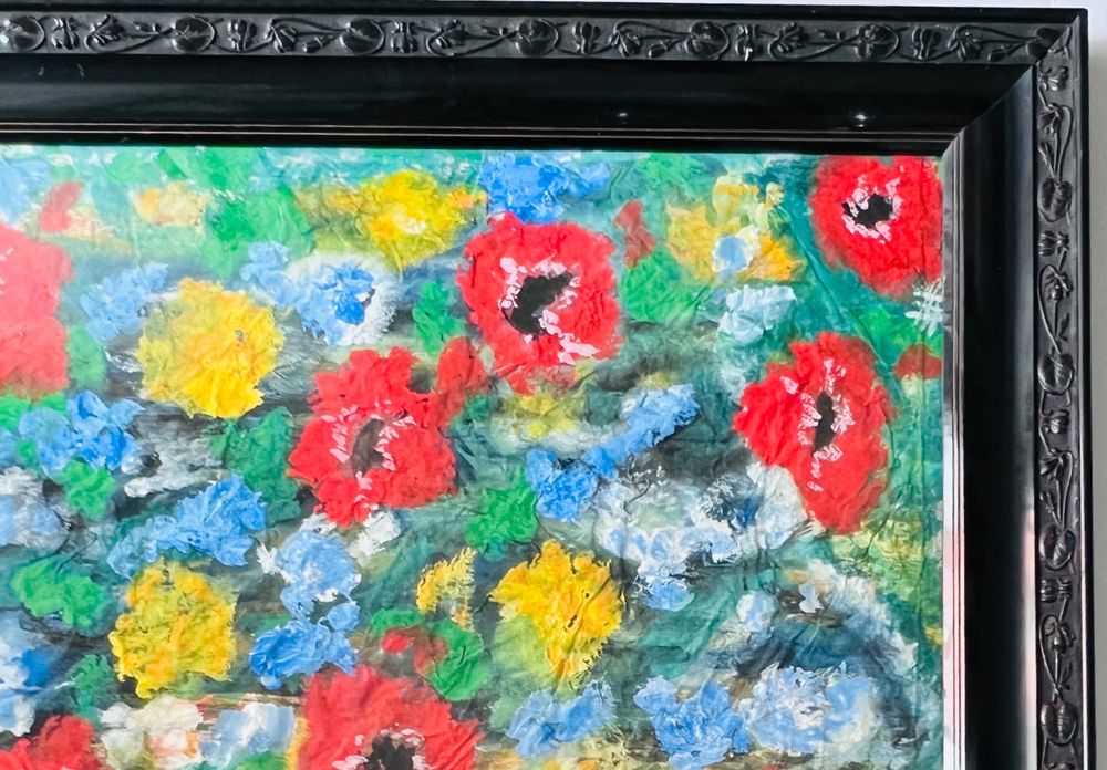 Abstrakte Stilleben Gemälde monogrammiert datiert | Kaufen auf Ricardo