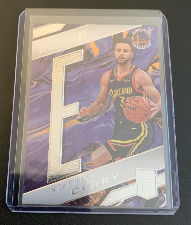 Super Stephen Curry Spellbound Letter „E“ Card (Neu (gemäss ...