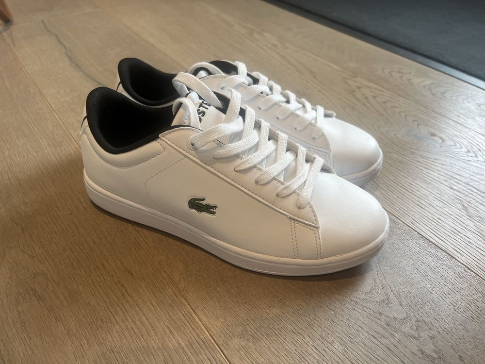 Lacoste Sneaker Weiss Gr. 37 - Top Zustand für den Frühling! (Neu ...
