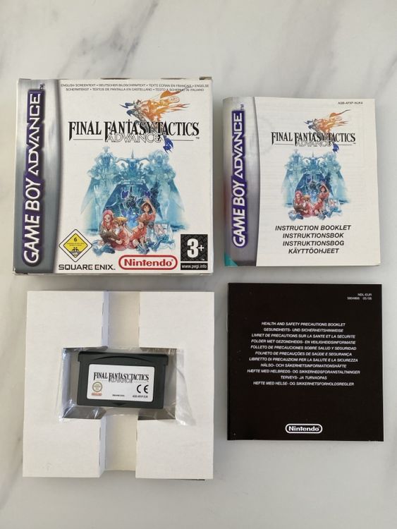 Final Fantasy Tactics Advance GBA - Komplett Top Zustand! (Gebraucht ...