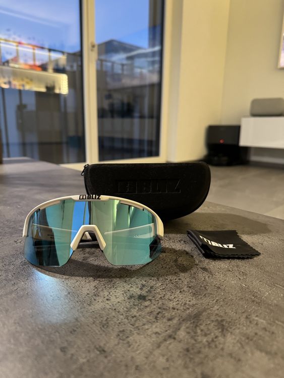 Bliz Matrix Nano Optics Matt Brown w Blue Multi Cat 1-3 (Gebraucht) in ...