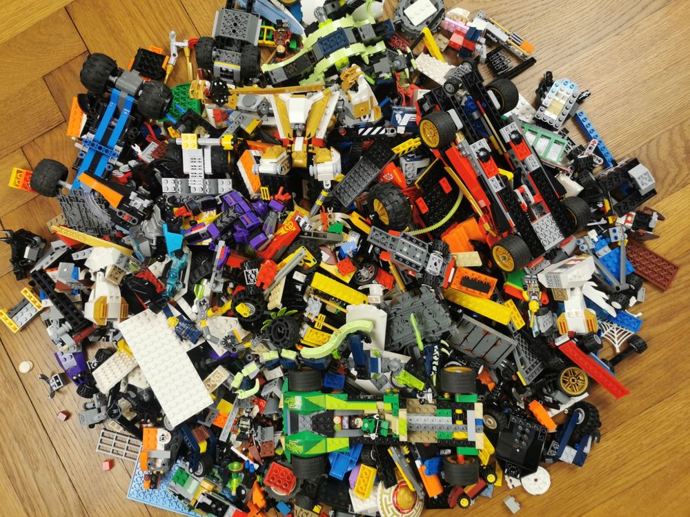 XXL Lego Mix gebrauchte Bausteine Lot en vrac Kiste Konvolut | Kaufen auf Ricardo