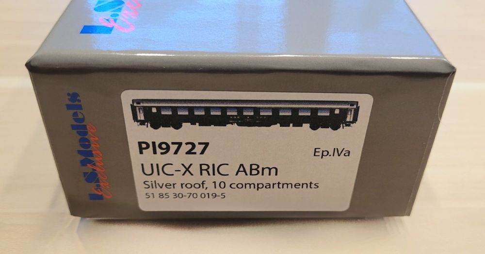 LS Models 9727 SBB CFF FFS UIC-X RIC Personenwagen ABm H0 DC (Neu und ...