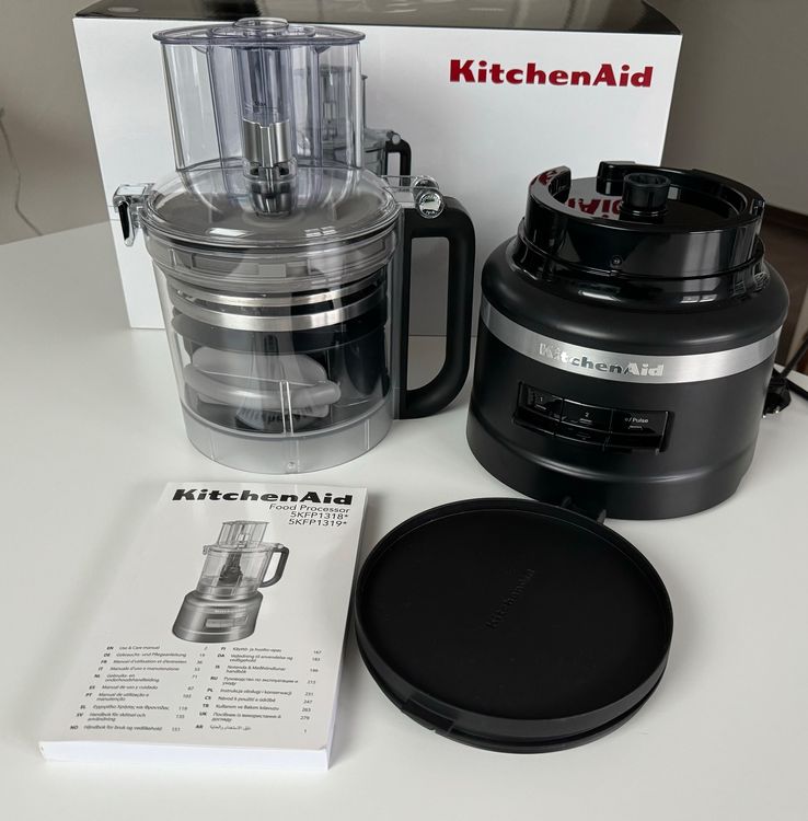 Kitchen Aid Food Processor 3,1 Liter matt schwarz | Kaufen auf Ricardo