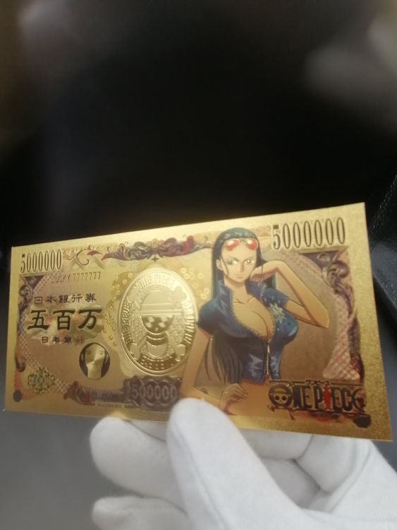 ♦One Piece♣ Anime Gold Banknote | Kaufen auf Ricardo