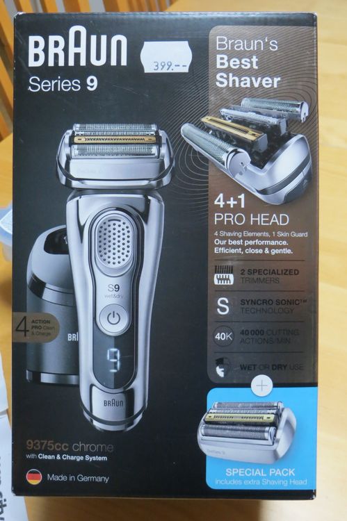 Rasierapparat Braun Series 9 - 9375cc (Gebraucht) in Brugg AG für CHF ...