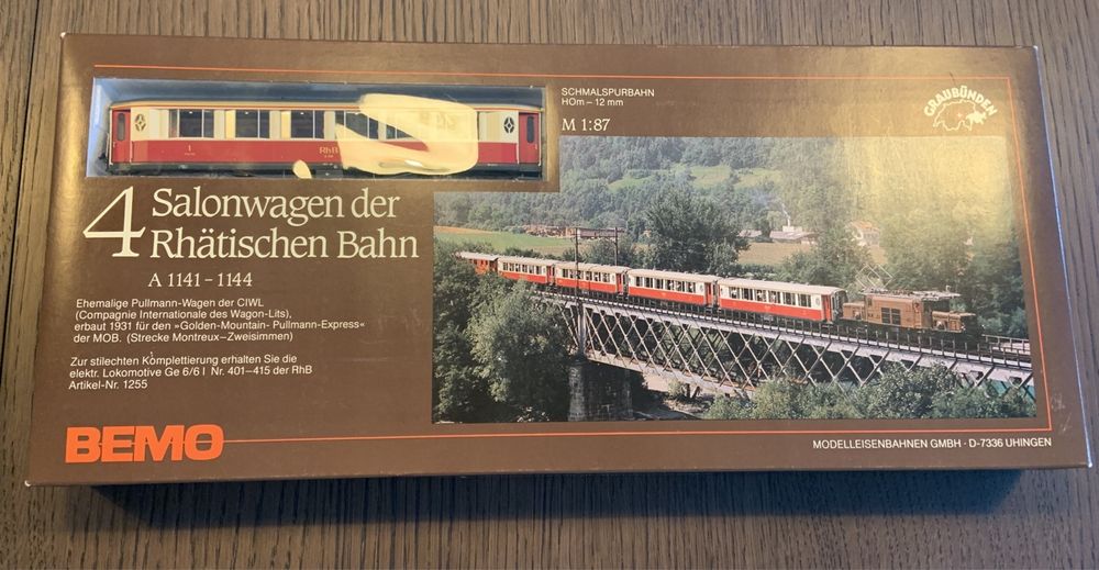 Bemo RhB Salonwagen, Komplettes Set | Kaufen auf Ricardo