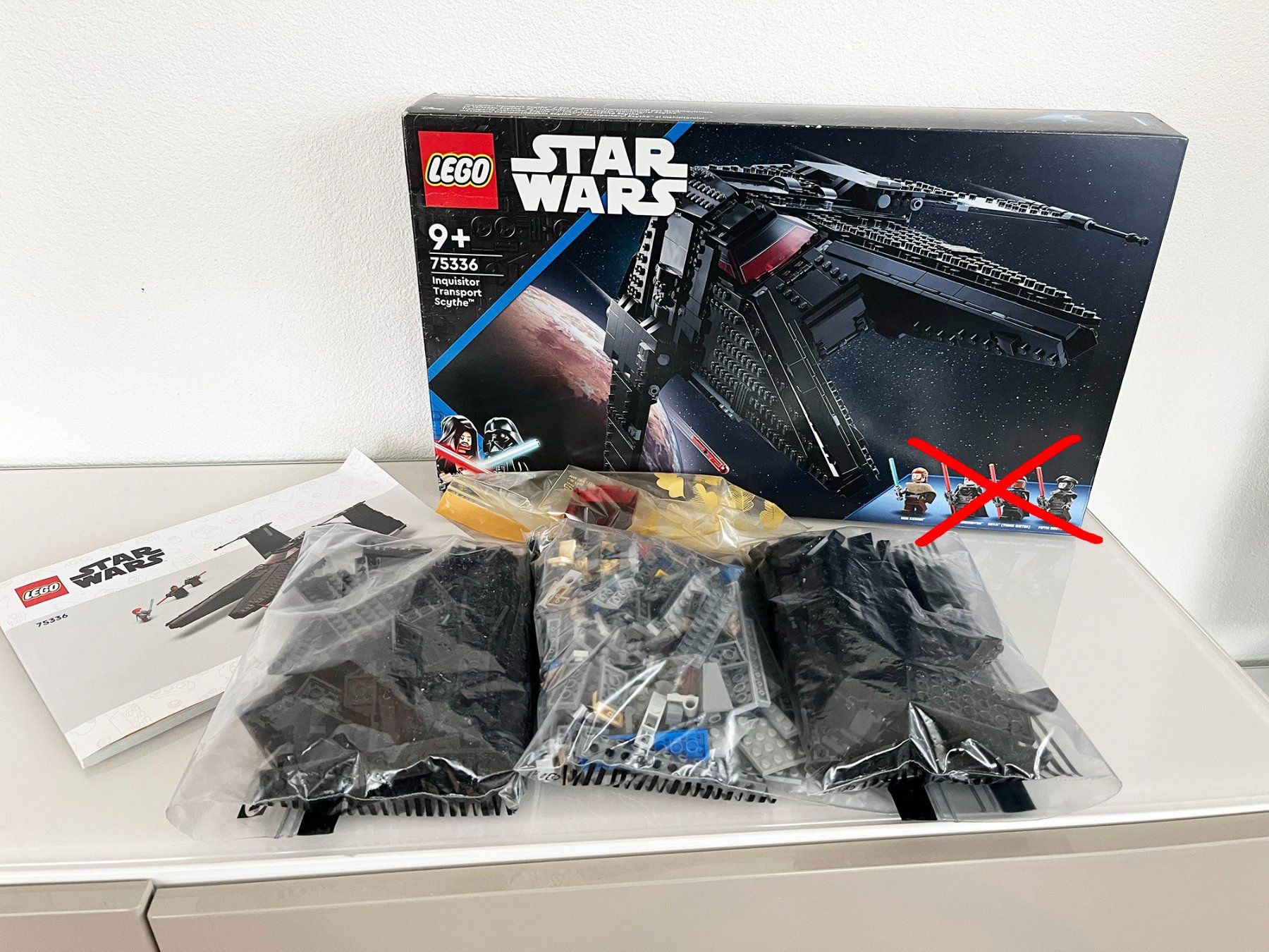 Lego Star Wars 75336 Inquisitor Transport Scythe no minifigs (Gebraucht ...
