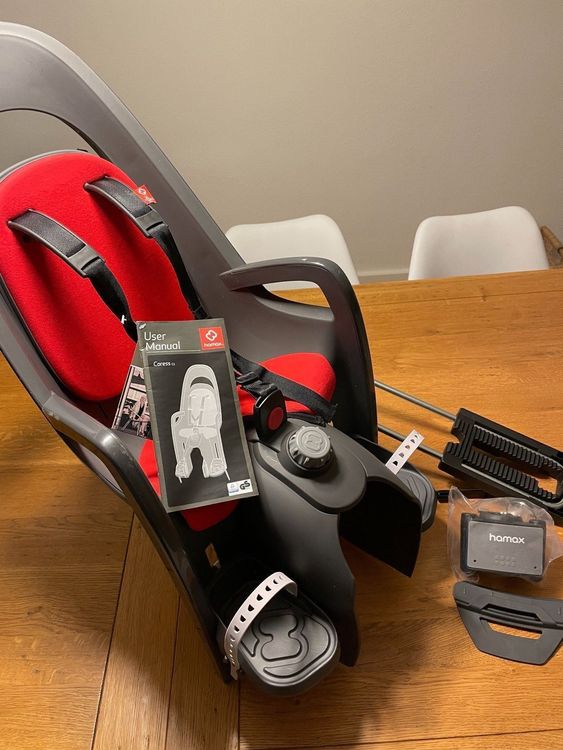 Hamax Caress Velositz m. Rahmenhalterung (Neu und originalverpackt) in ...