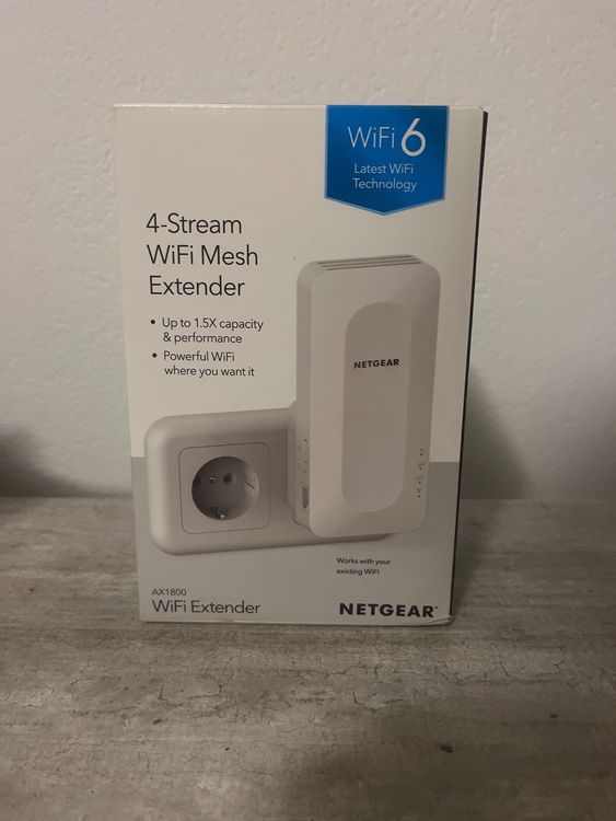 Netgear EAX15 WiFi 6 Mesh Extender (Neu und originalverpackt) in ...