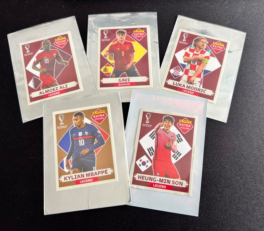 panini extra sticker wm 2022 (Gebraucht) in Überstorf für CHF 60 – mit ...