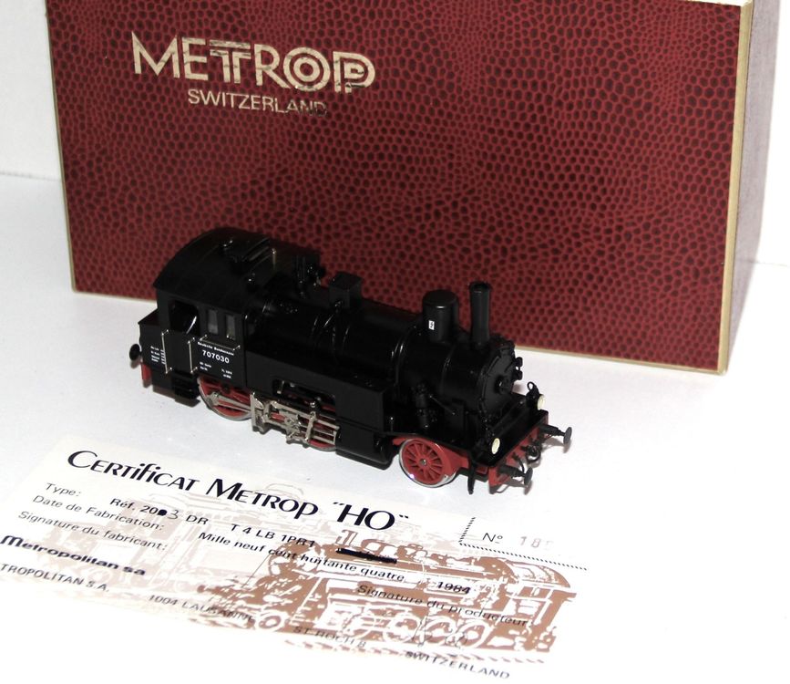 Metropolitan 203 T4 - Messing Handarbeit OVP - HO/DC (Gebraucht) in Giebenach für CHF 99 – mit ...