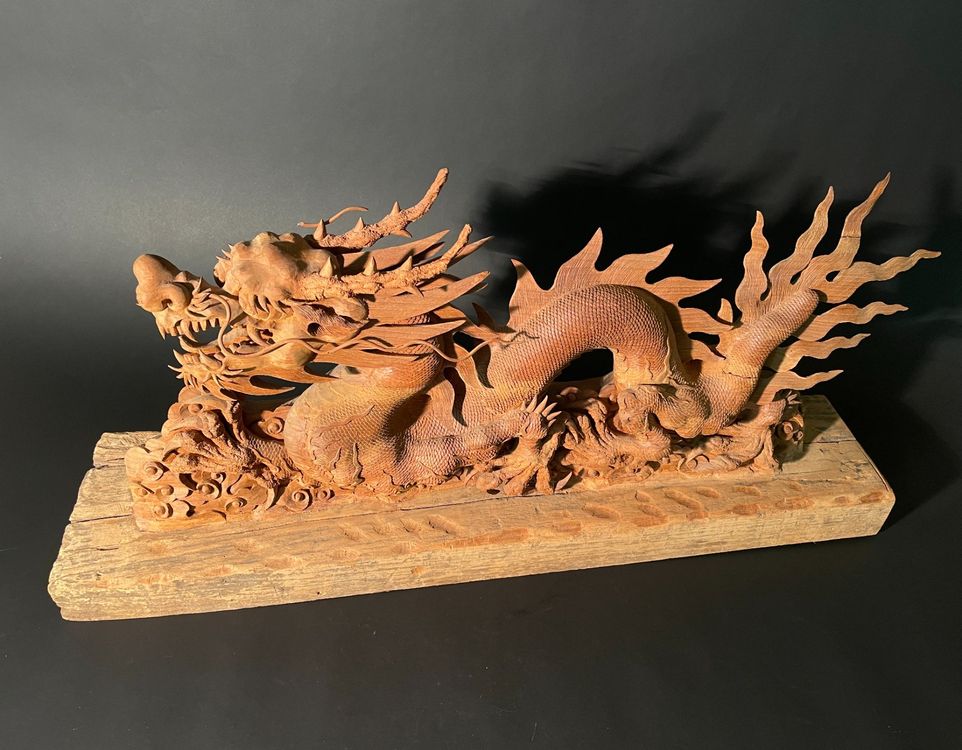 DRACHEN Holz geschnitzt (Gebraucht) in Zürich für CHF 60 – mit ...