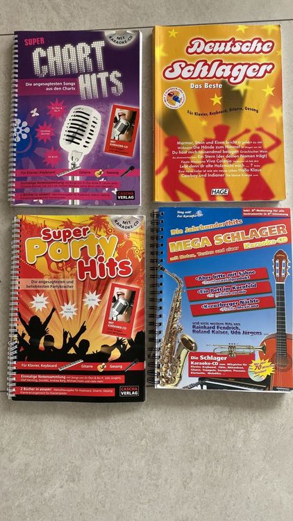 Musik Noten Bücher, Party Hits, Schlager, Charts Hits (Gebraucht) in ...