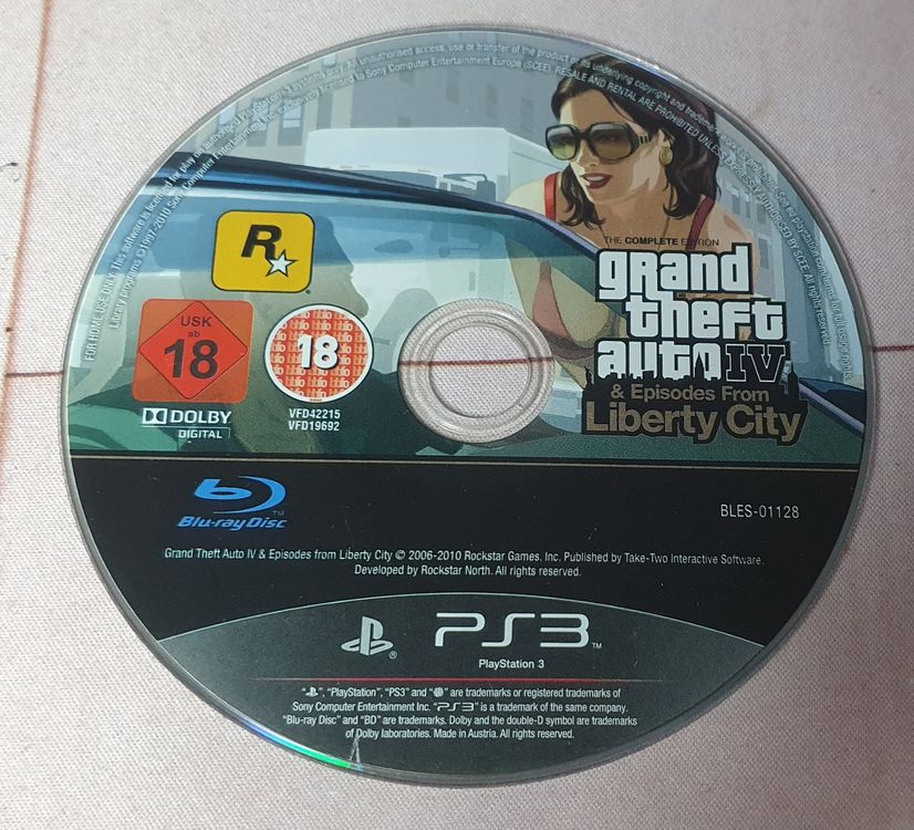 Grand Theft Auto IV / GTA 4 - Playstation 3 (Nur Disc) | Kaufen auf Ricardo