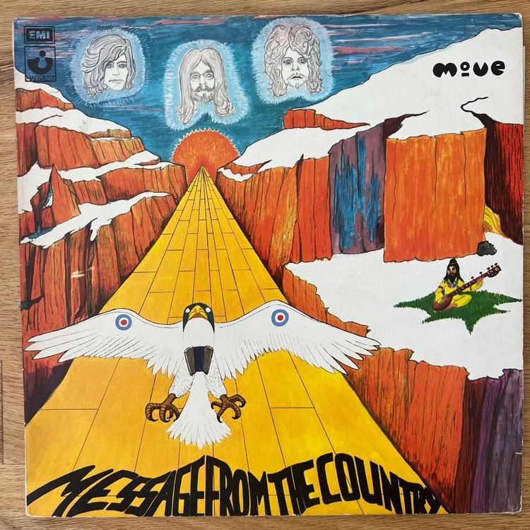 Move - Message From The Country / 1. UK-Press. 1971 (Gebraucht) in Gais ...