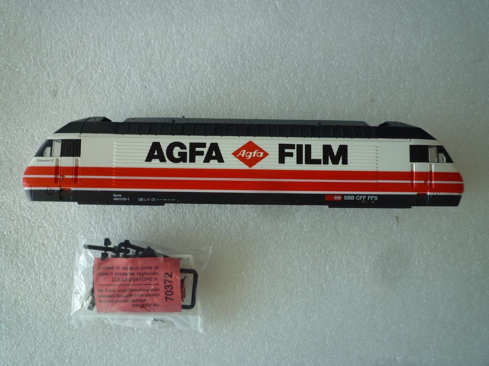 ROCO Re 460 AGFA Gehäuse - Caisse de Re 460 AGFA | Kaufen auf Ricardo