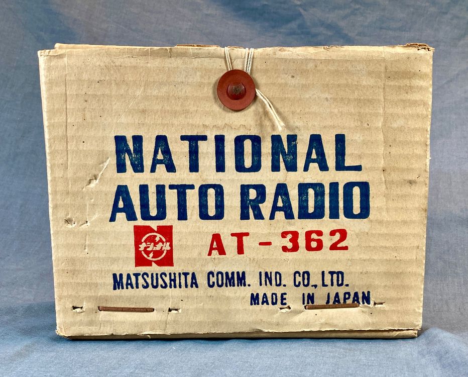 Oldtimer Vintage Autoradio National AT-362 OVP! | Kaufen auf Ricardo