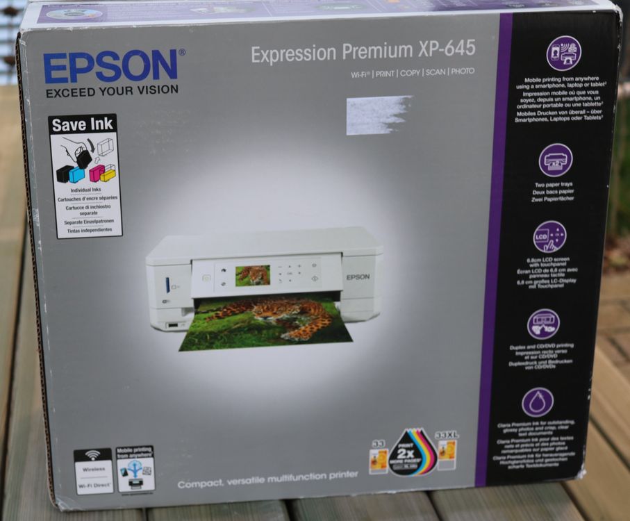 Tintenstrahldrucker Marke EPSON Premium XP-645 | Kaufen auf Ricardo