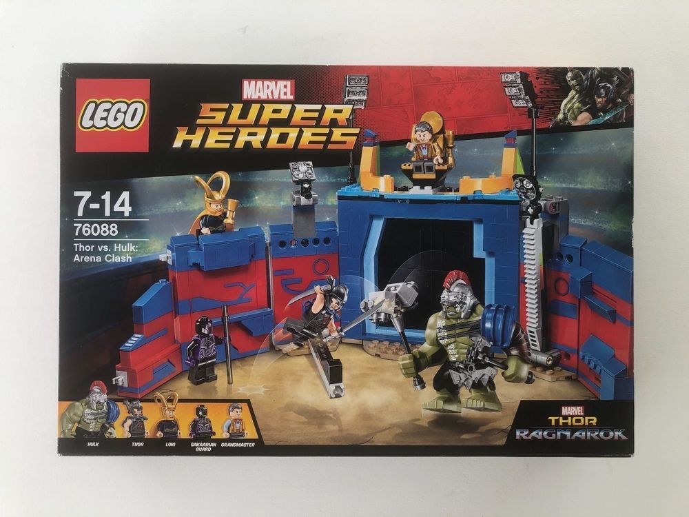 Lego 76088 Marvel Thor vs. Hulk Clash (Neu und originalverpackt) in für ...