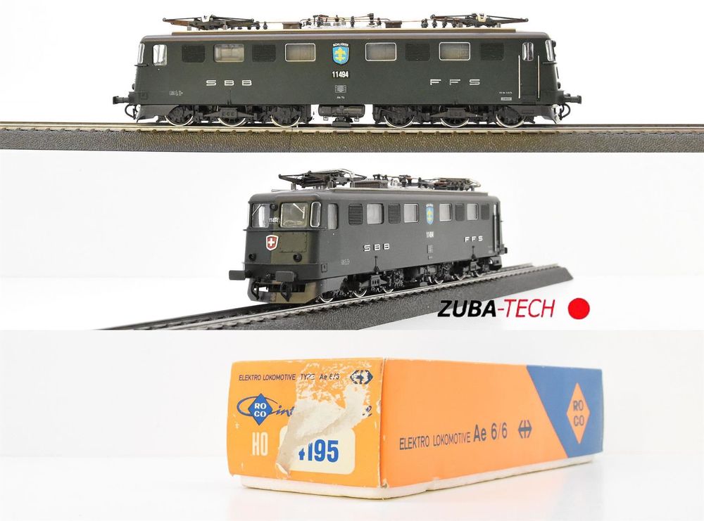 Roco 4195 E-Lok Ae 6/6 SBB H0 GS Analog (Gebraucht) in St. Gallen für CHF 56 – mit Lieferung auf ...