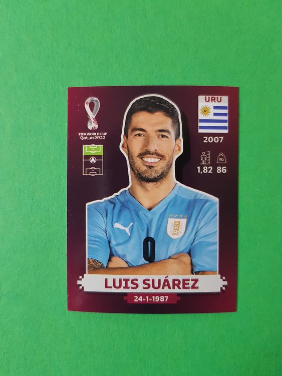 Panini WM 2022, Luis Suarez (URU 20) (Gebraucht) in Adliswil für CHF 0. ...
