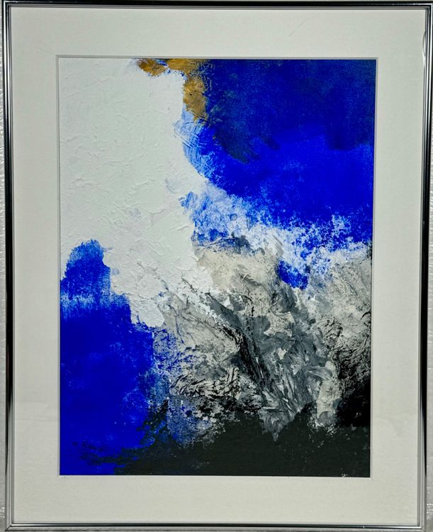 Interessante Abstrakte Mischtechnik Unleserlich Signiert (Gebraucht) in Root für CHF 85 – mit ...