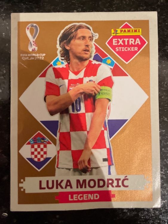 LUKA MODRIĆ Panini extra sticker BRONZE | Kaufen auf Ricardo
