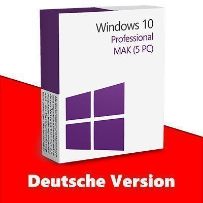 Windows 10 Professional MAK (5 PC) - DE | Kaufen auf Ricardo
