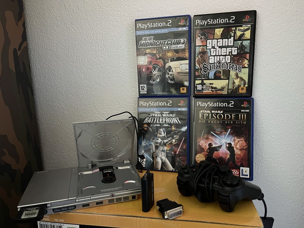 PS2 slim Grey (D'occasion) à Péry pour CHF 70 – retrait uniquement ...