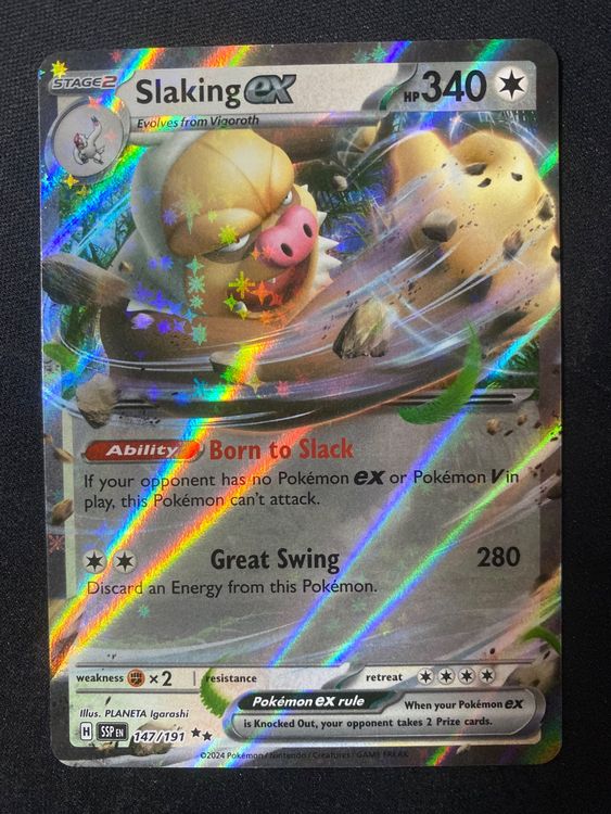 Slaking ex 147 - Letarking ex - Surging Sparks - EN ab 1 (Neu (gemäss ...