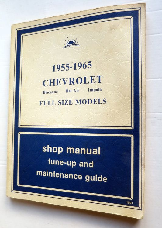 Chevrolet Shop Manual 1955-1965 Full Size Modelle (Gebraucht) in ...