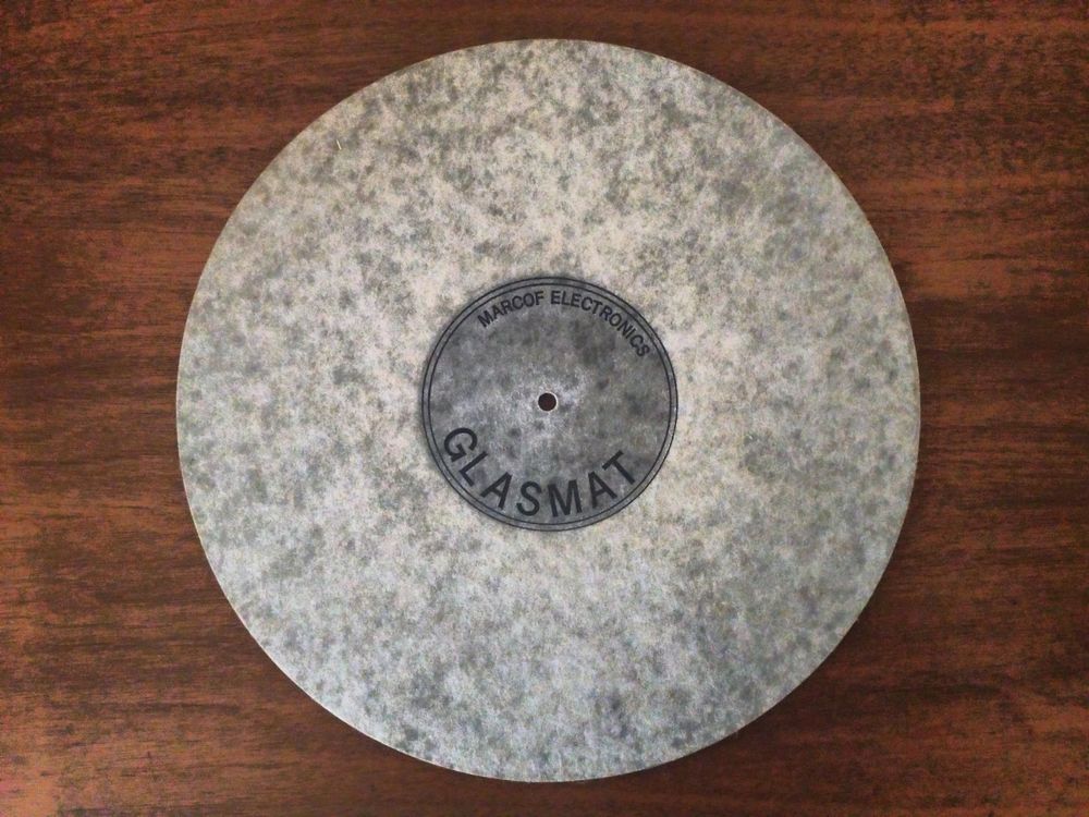 Marcof Electronic Glasmat, Auflage für Plattenspieler (Gebraucht) in ...