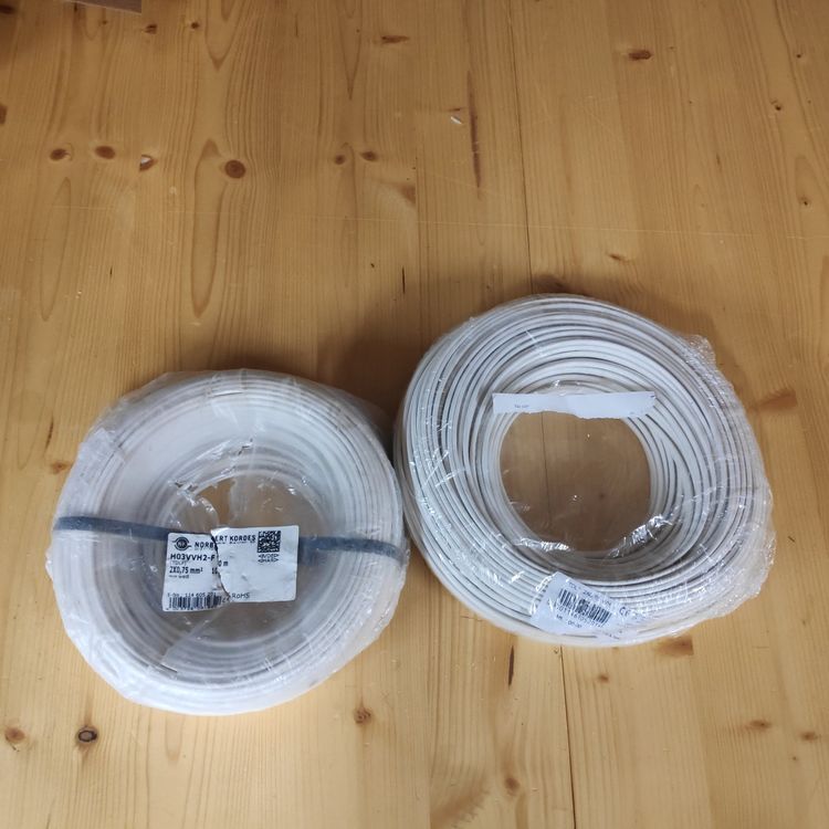 câbles électriques 2 x 0.75mm 2 rouleaux chacun de 100m env. | Kaufen ...