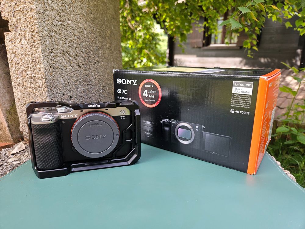 SONY A7C BODY + SmallRig Cage (Gebraucht) in Grengiols für CHF 900 ...