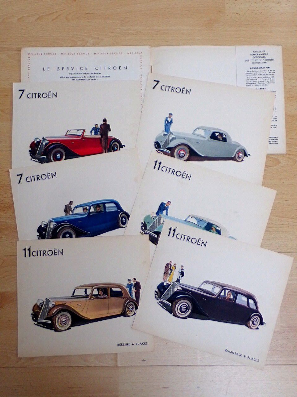 Citroen Traction 7 CV 11 CV - Prospekt ca 1934 - D009 (Gebraucht) in Winterthur für CHF 150 ...