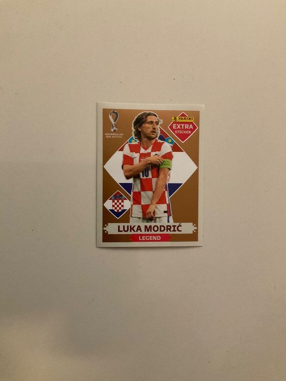 Panini Qatar 2022 | Extra Sticker | Luka Modric BRONZE | Kaufen auf Ricardo