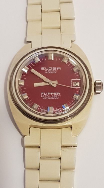 ELOGA Flipper Taucheruhr / Diver | Kaufen auf Ricardo