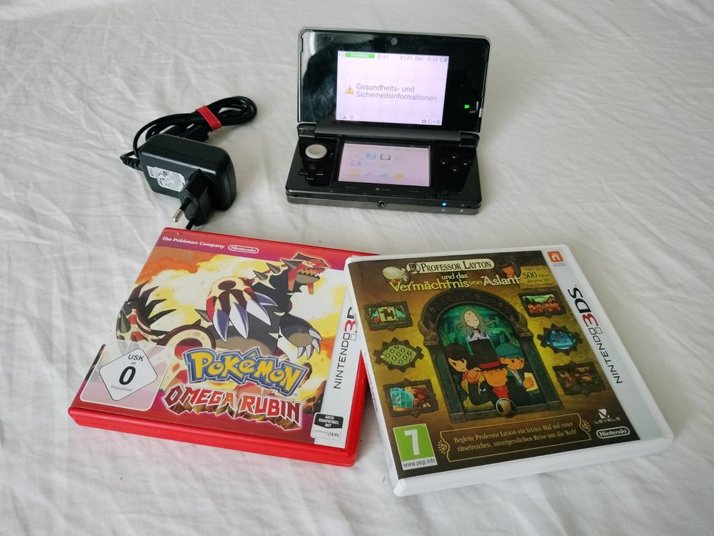 Nintendo 3DS + Pokémon&Professor Layton (Gebraucht) in Rapperswil SG ...