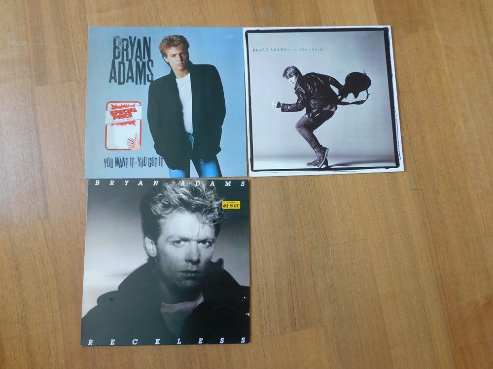 Bryan Adams - 3 LP's | Kaufen auf Ricardo