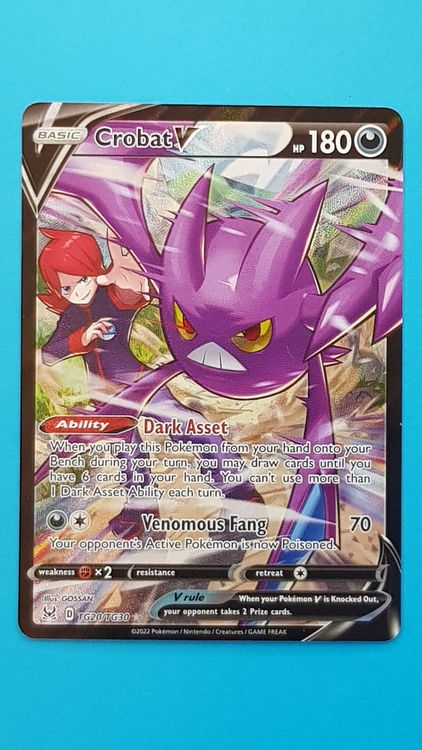Crobat V – Trainer Gallery – Lost Origin - EN | Kaufen auf Ricardo