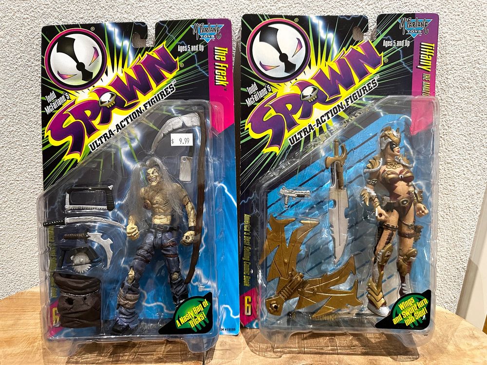 NEU Vintage Spawn figuren 1996 Mcfarlanes freak tiffany rare | Kaufen ...