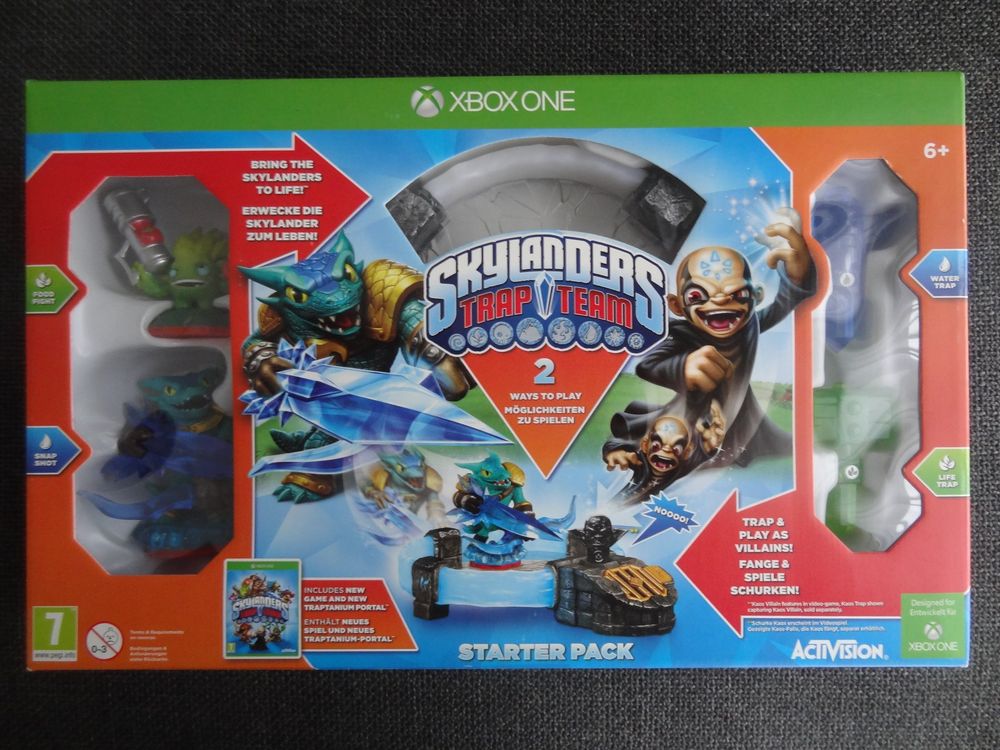 Skylanders Trap Team Starter Pack - XBOX ONE NEU (Neu und ...