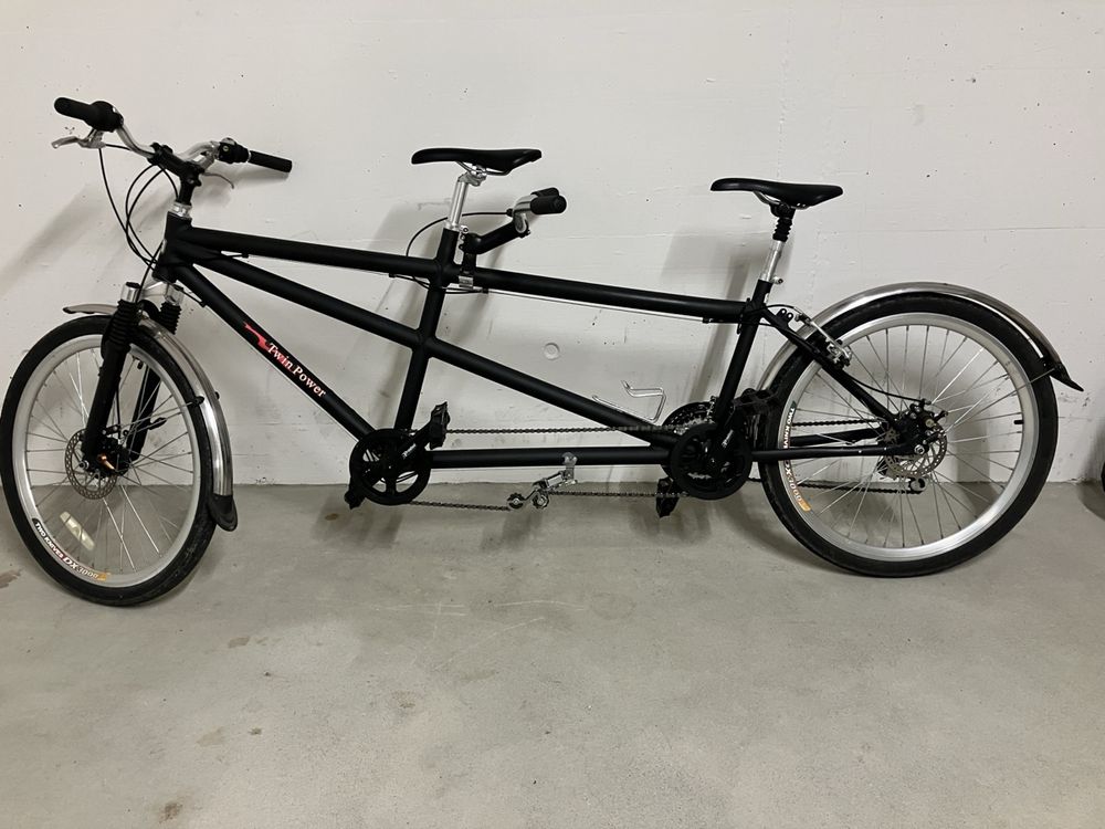 Schönes Tandem mit Scheibenbremsen, Federgabel (Neu (gemäss ...